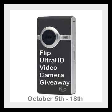 Flip UltraHD Video Camera Giveaway