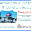 American Airlines Gift Card Giveaway - Two Prizes! - Finger Click Saver