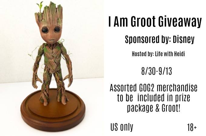 I Am Groot Giveaway #GOG2, #IAMGroot #IamGrootGiveaway