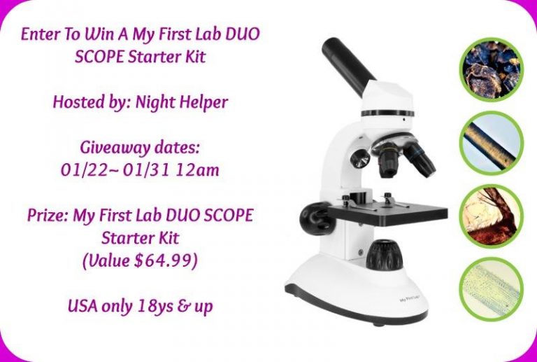 My First Lab DUO SCOPE Starter Kit Giveaway