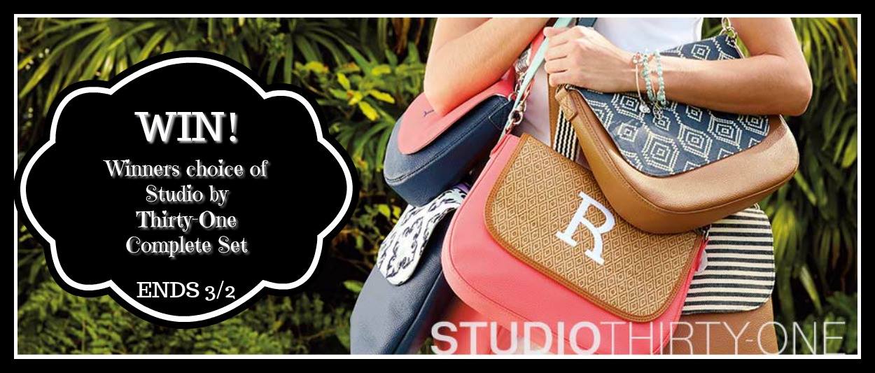 Thirty-One Studio Bag Giveaway